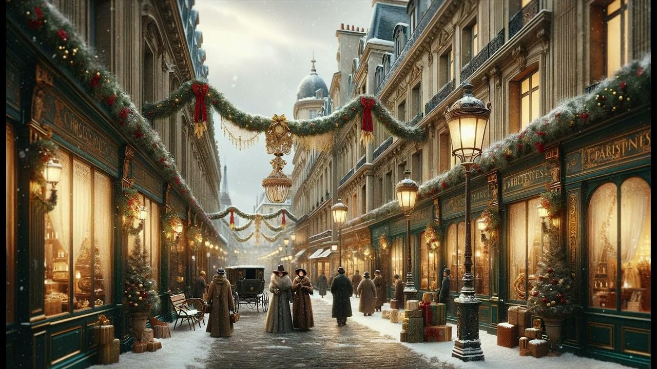 Parisian Noel Elegance: French Christmas Carol - YouTube