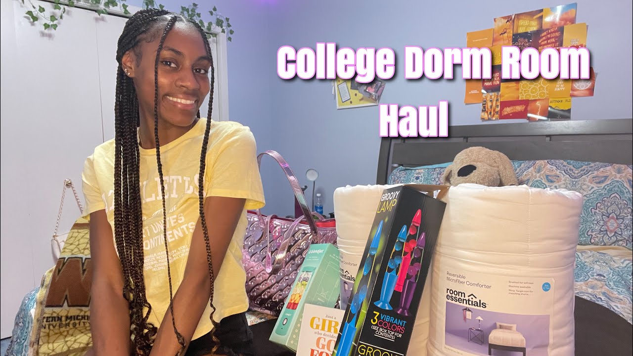 Sophomore Dorm Room Haul - YouTube