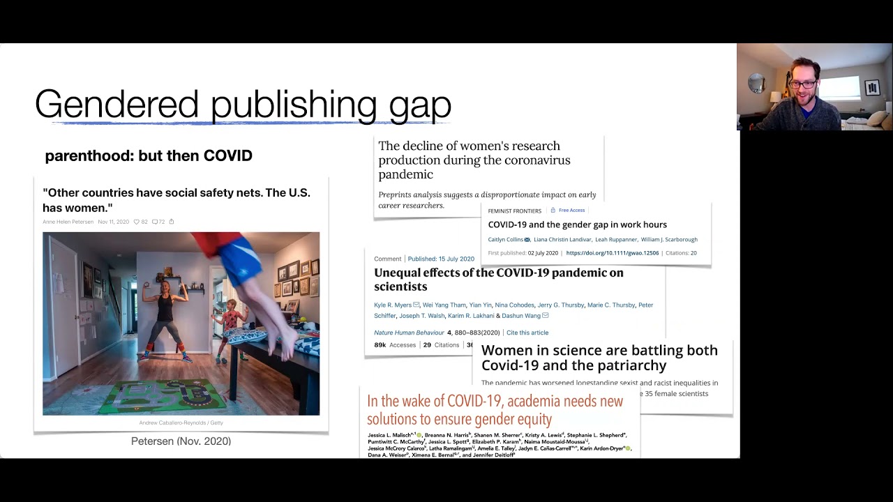 The unequal impact of parenthood in academia - Aaron Clauset - YouTube