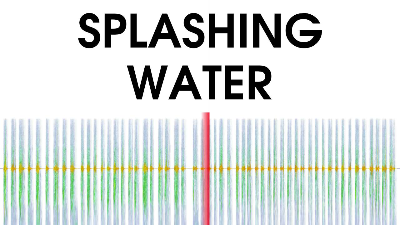 Splashing Water Sound Effect - YouTube
