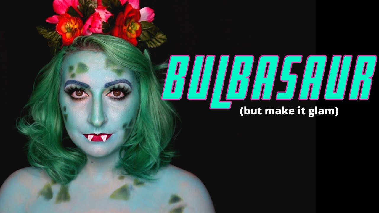 BULBASAUR Inspired Makeup Look | Kirby Rose - YouTube