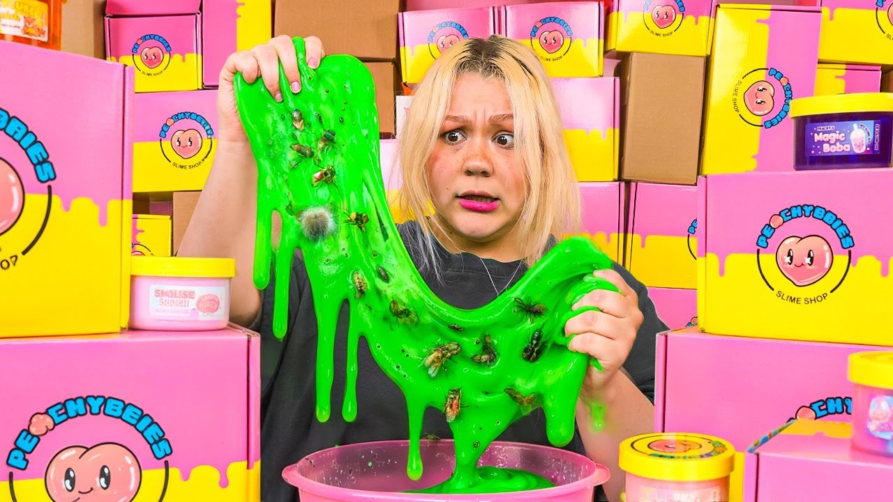 I Bought USED Peachybbies Slimes! - YouTube
