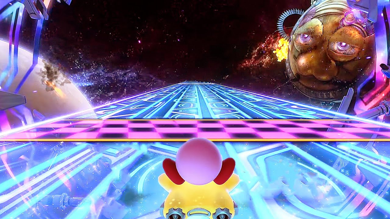 Kirby Air Riders - Galacta Nova Stage (Full Race) 4K - YouTube