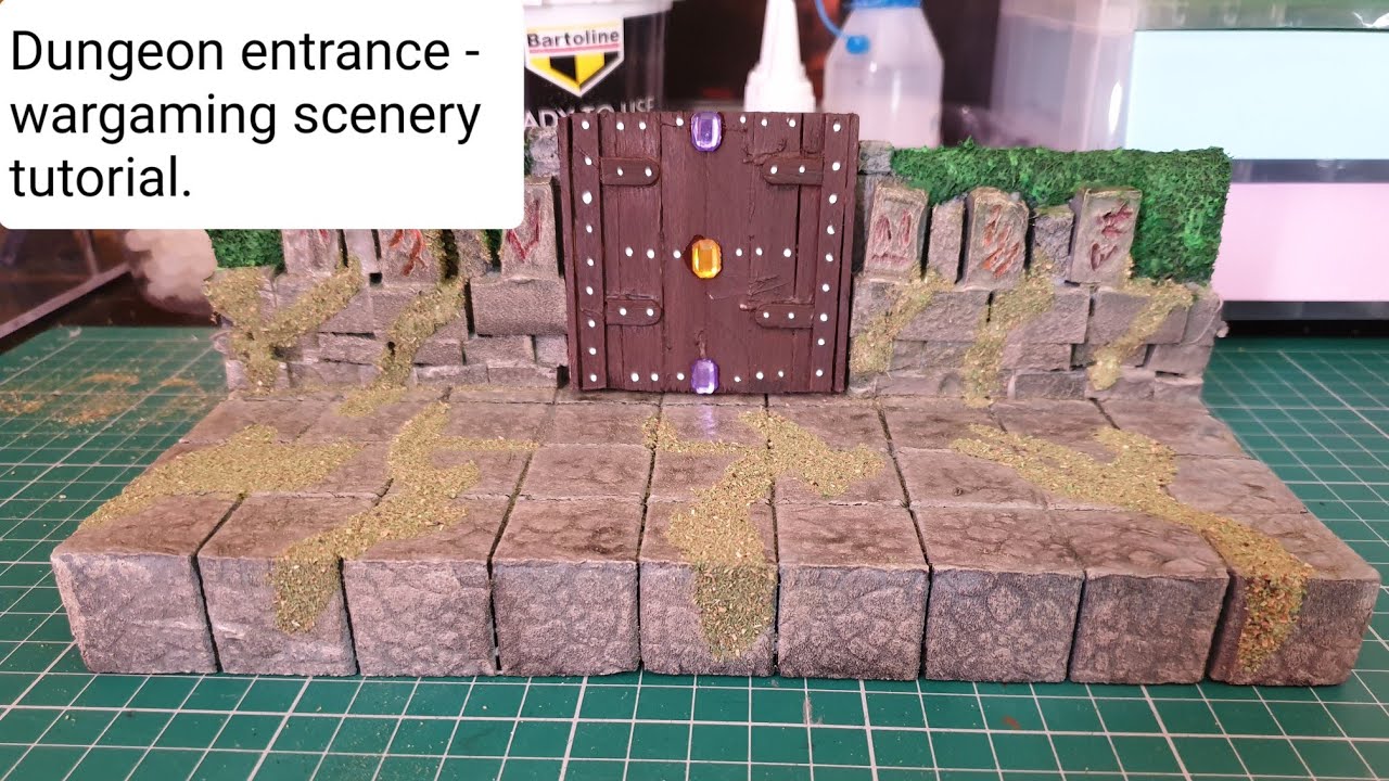 How to make a cheap and easy dungeon entrance for Dungeons and dragons ...