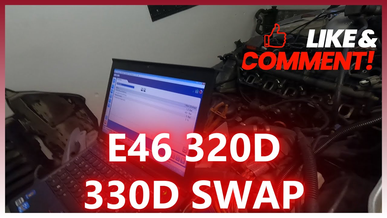 BMW E46 M57 Swap Teil 2 / Wird er jetzt anspringen? - YouTube