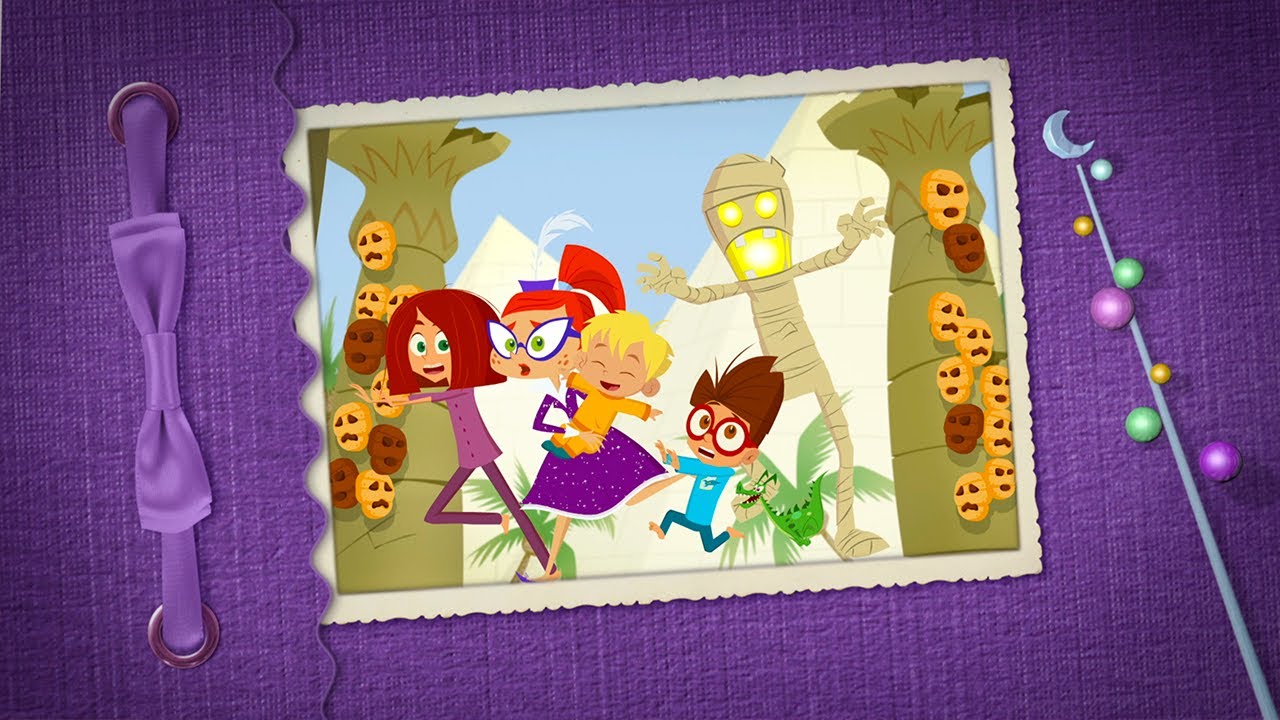MISS MOON🌙A Mummy For Breakfast | Fun Cartoon Episode for Kids | PWR ...