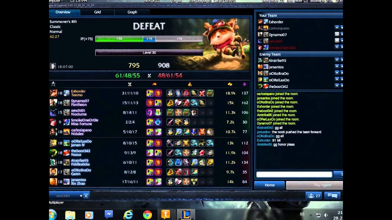 THE BEST SCORE (LOL) - YouTube