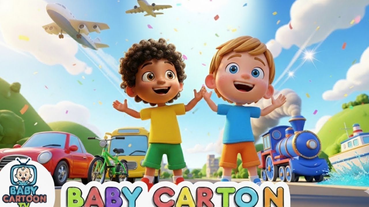 vehicle song | Baby Cartoon TV Nursery Rhymes & Kids Songs - YouTube