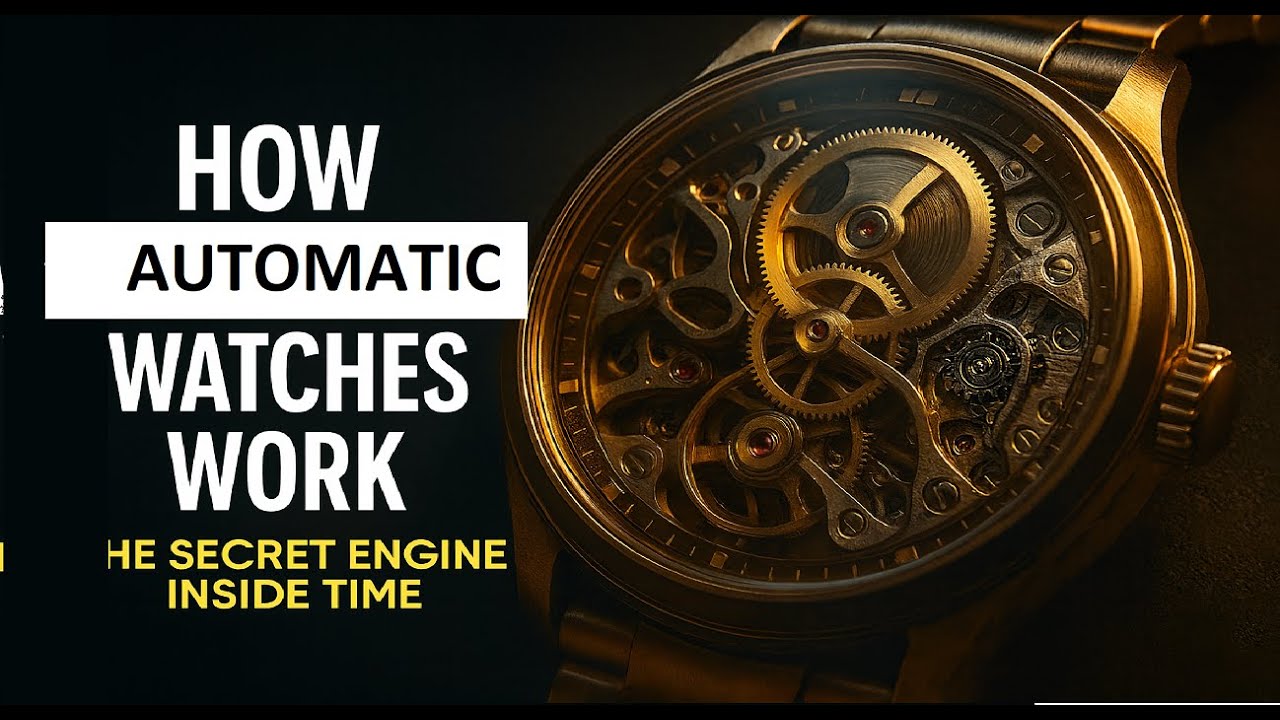How Automatic Watches Work🔥|The Secret Engine Inside Time⏱️| অটোম্যাটিক ...