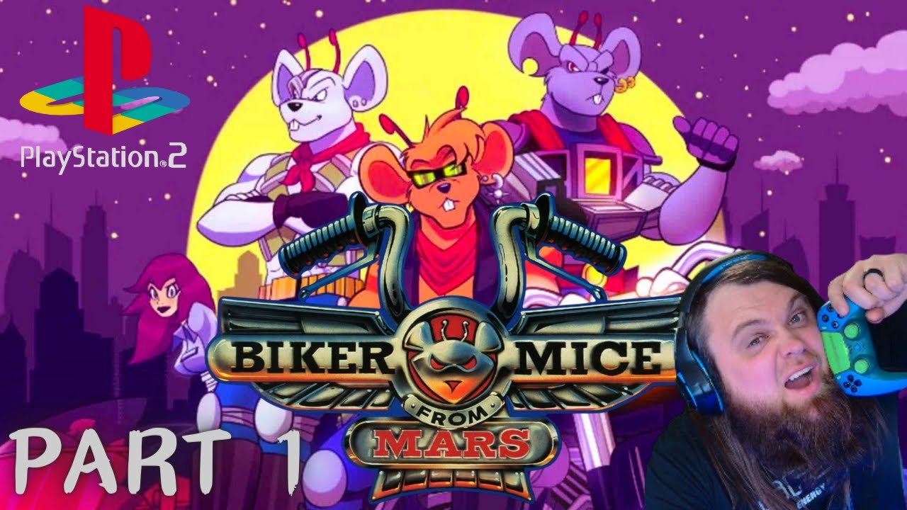Let's Play: Biker Mice From Mars - Part 1 - PS2 - YouTube