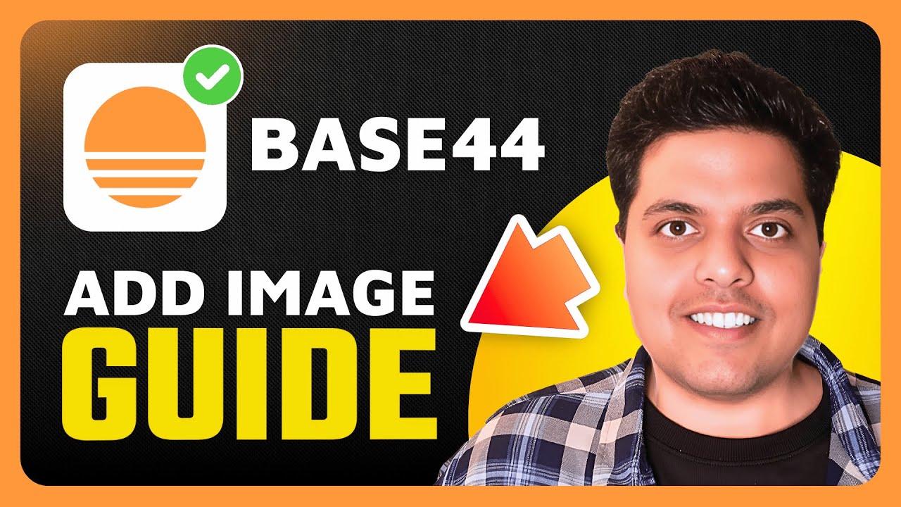 How To Add Image or Logo in Base44 Web App (Easy Guide) - YouTube