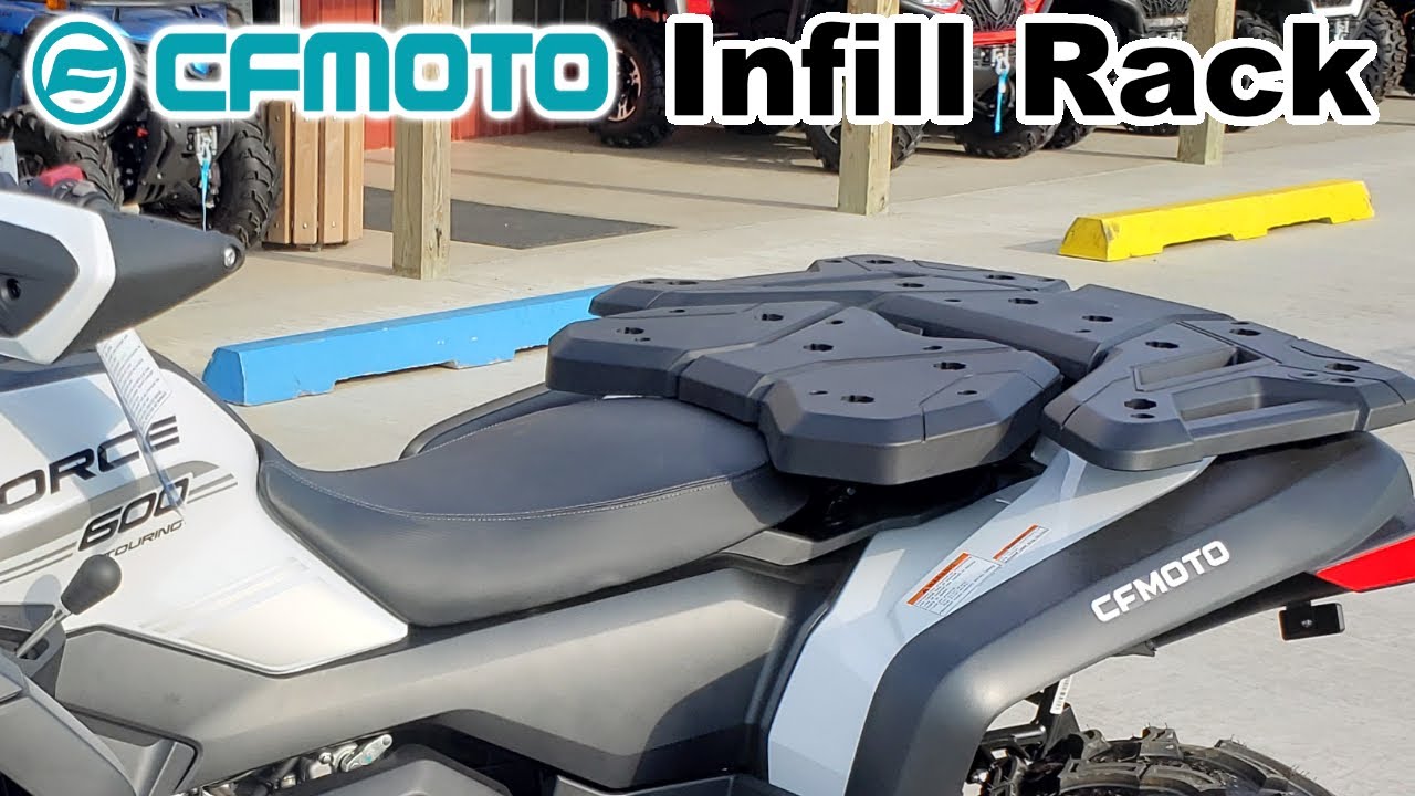 CFMoto ATV Passenger Infill Rack | 9DSV-803100-6000 | CForce 600 ...