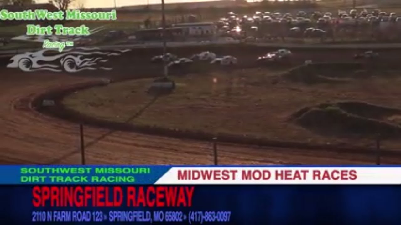 Midwest Modifieds Heat Races | Springfield Raceway | 10.14.17 Dirt ...
