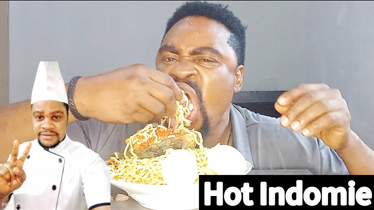 Hot And Spicy Indomie With Fresh Fish And Egg Please Join Me And Eat ...