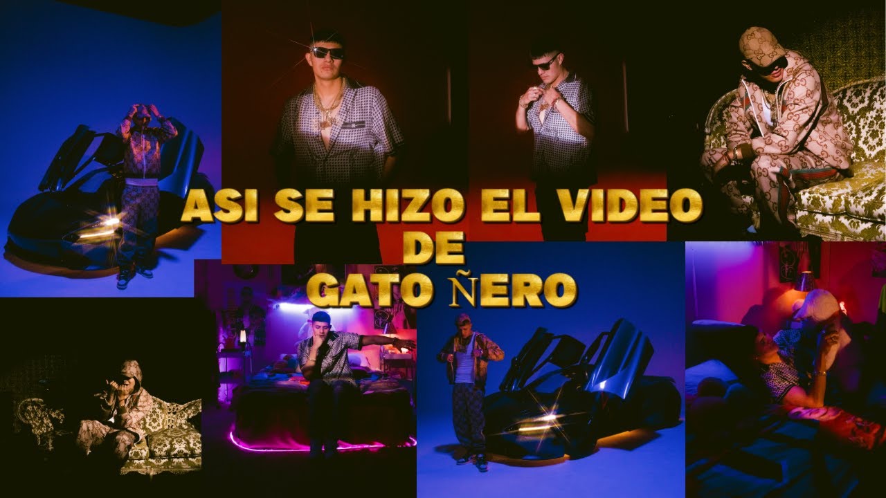 Asi se hizo el video de Gato Ñero - YouTube