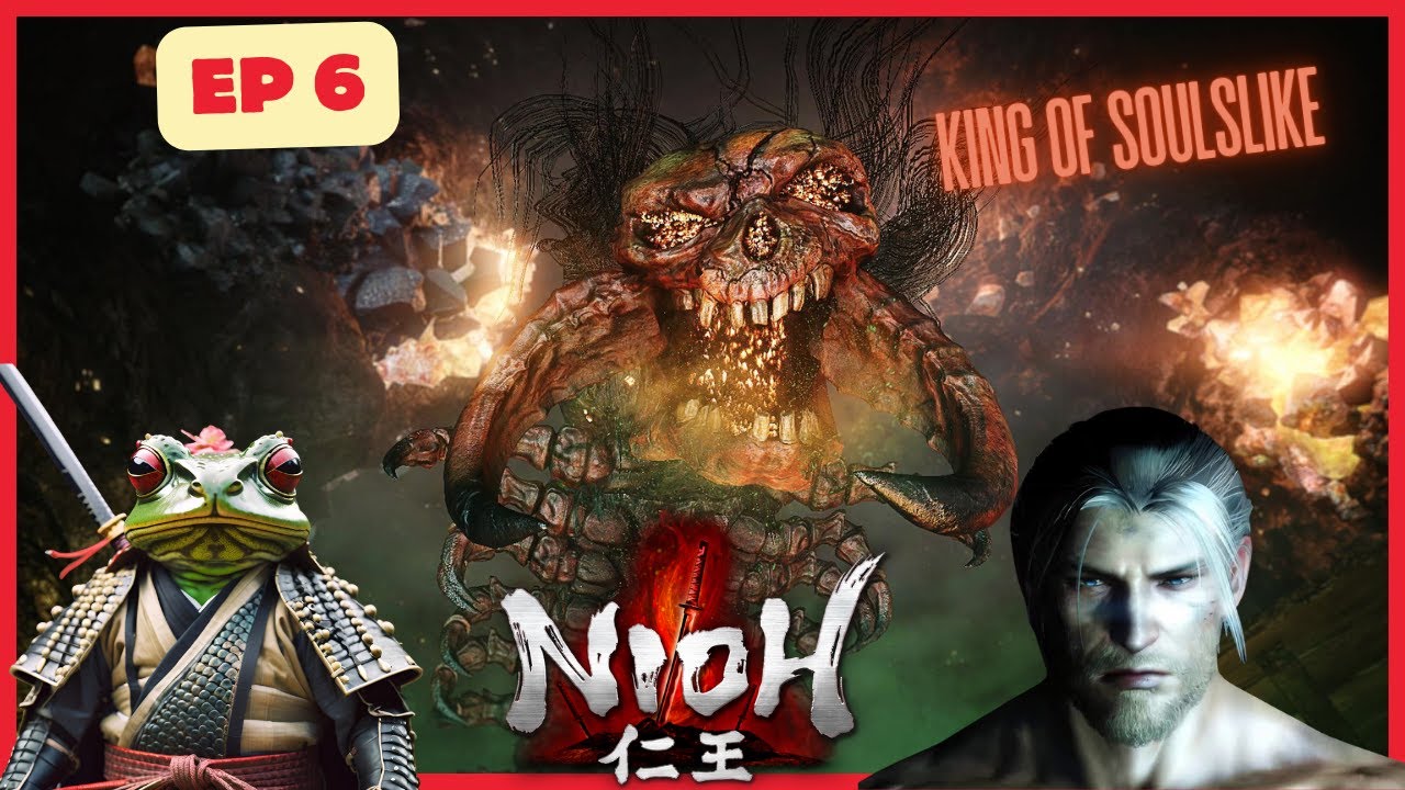Centipede Boss! Let's Play NIOH full gameplay Episode 6 - King of the ...