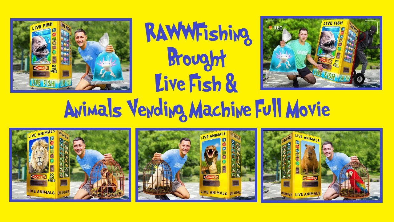 (PLEASE DON'T BLOCK THIS) RAWWFishing Found a LIVE Fish and Animals ...