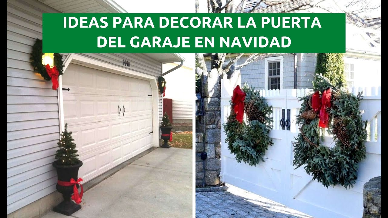 IDEAS LINDAS Y DIVERTIDAS PARA DECORAR LA PUERTA DEL GARAGE PARA ...