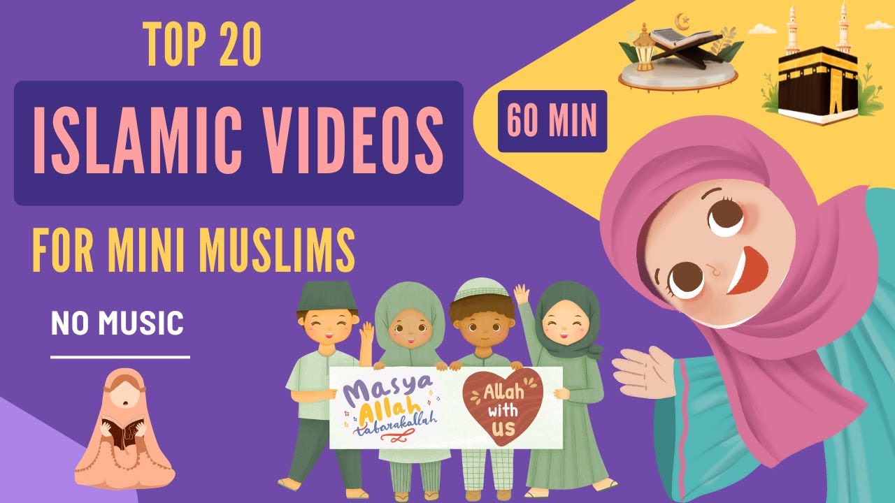 Muslim Songs For Kids 🤍 Allah Is One We Love Allah ☀️ Mini Muslims ...