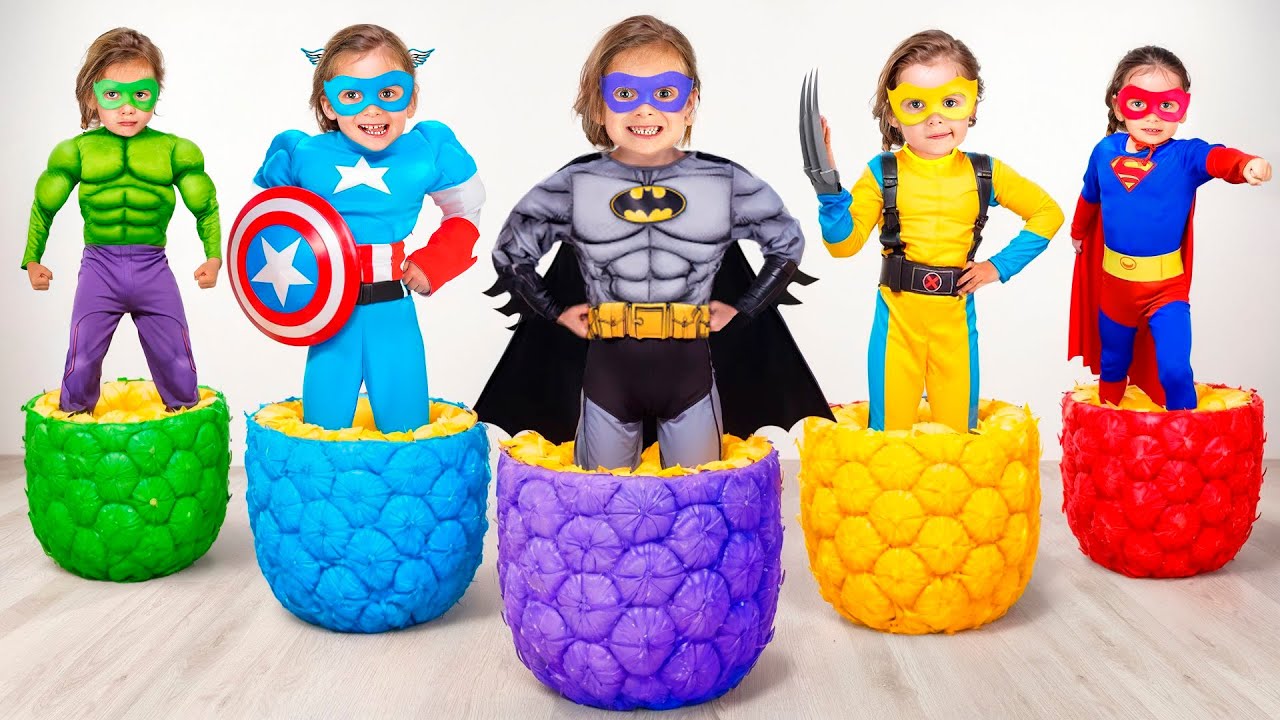 Kids Superhero Song - Action Songs for Kids: Let's Be Superheroes - YouTube