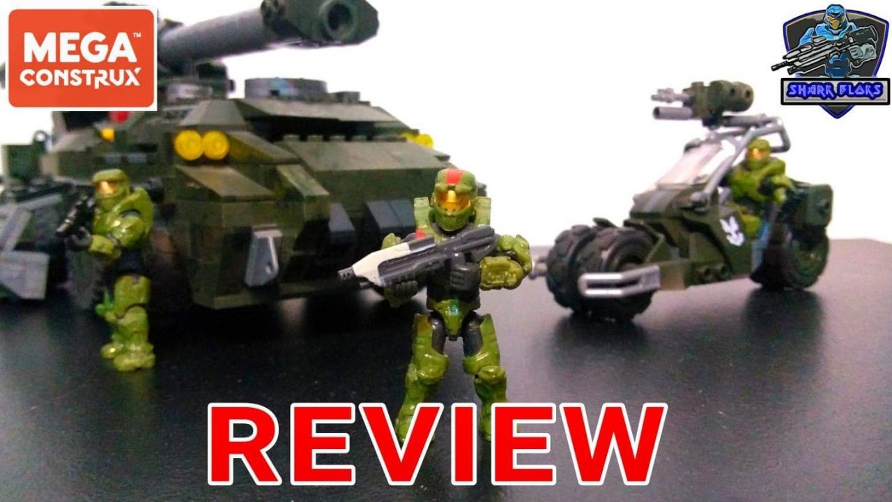 Equipo Rojo (Figuras y Sets) Halo Mega Construx - YouTube