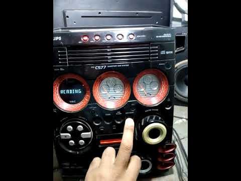 Mini system Philips fw-c577 ficando mudo resolvido. - YouTube