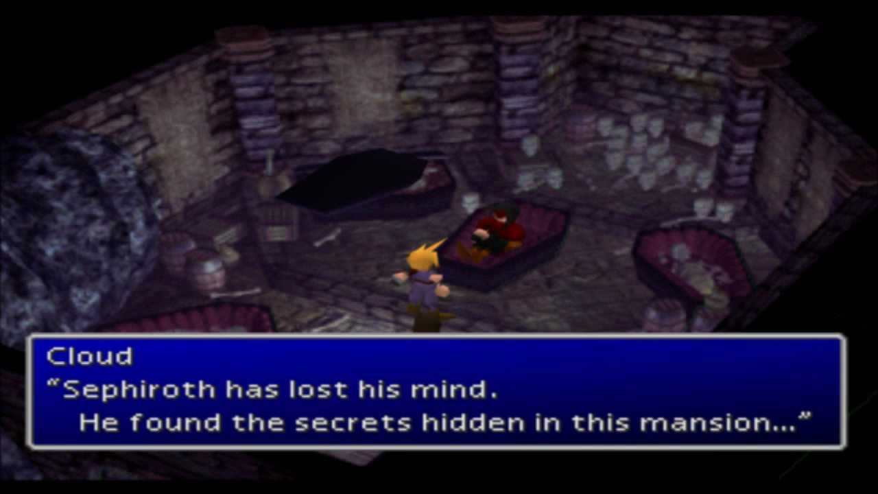 Final Fantasy VII Playthrough [27] - Shinra Manor & Getting Vincent ...