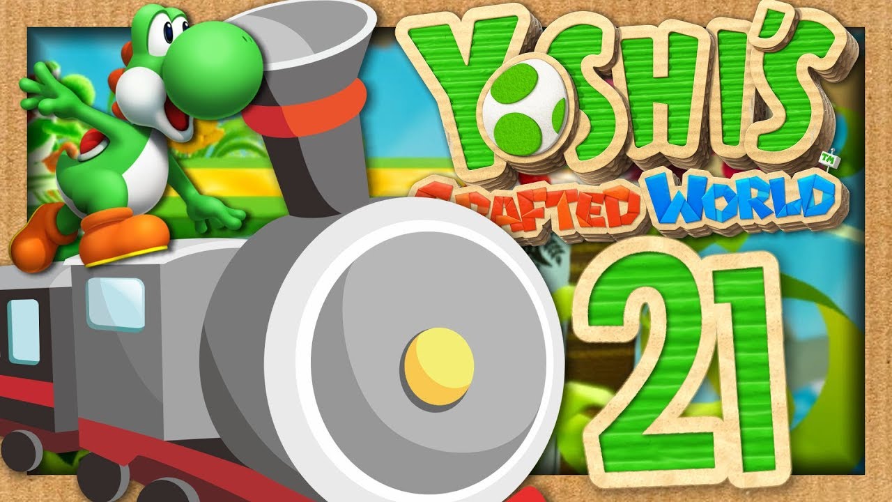 YOSHI'S CRAFTED WORLD EPISODE 21 CO-OP : LE RETOUR DU TRAIN ! - YouTube