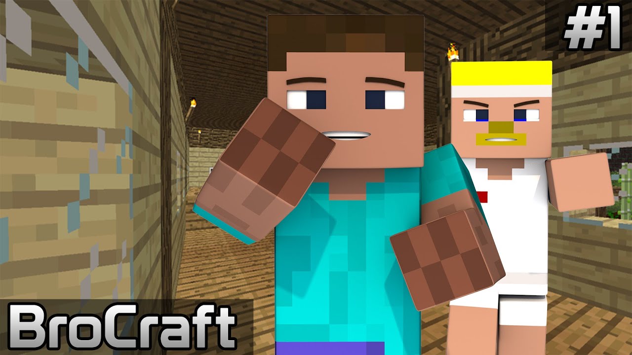 Minecraft - BroCraft | EP.01 | Teaching A Noob! (Xbox One) - YouTube