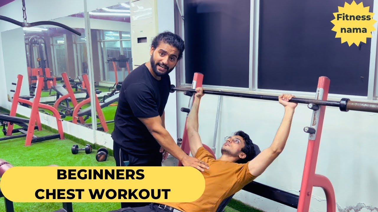 Best & Balance Chest Workout For Beginner | Kamran Khan | Fitnessnama # ...