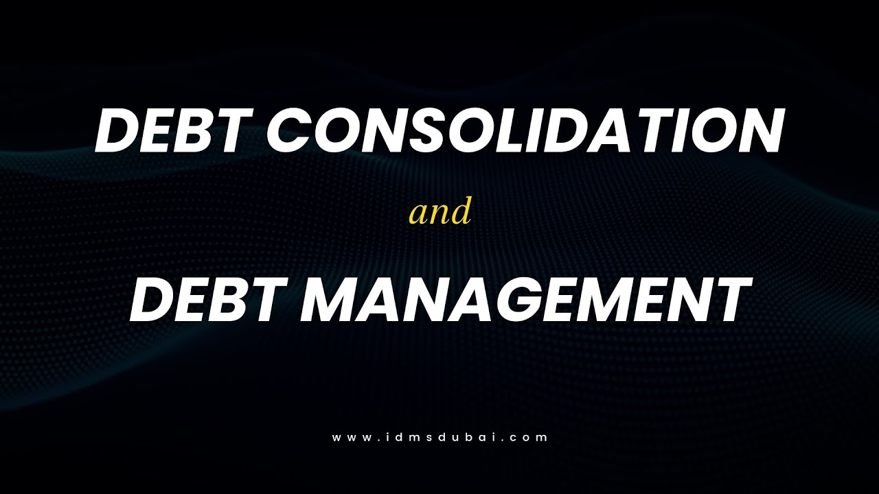 What's the difference between debt consolidation and debt management ...