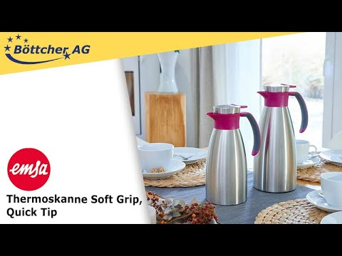 Thermoskanne Emsa Soft Grip, Quick Tip