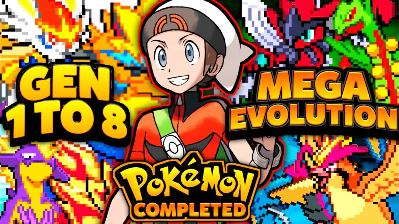 Pokemon GBA Rom Hack 2024 With Mega Evolution, Increased Difficulty, Gen 1 - 8 & Much More ...