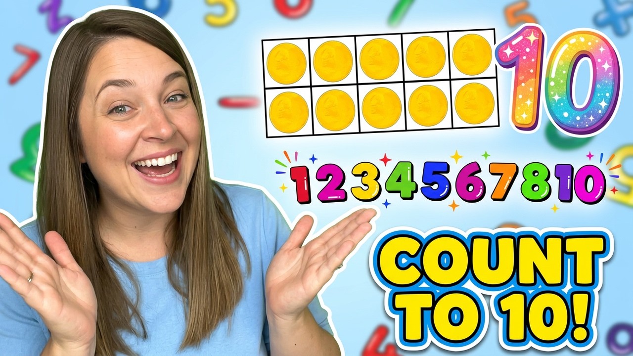 Toddler Counting Song🎶 Preschool Learning + Learn to Count Kids Songs ...