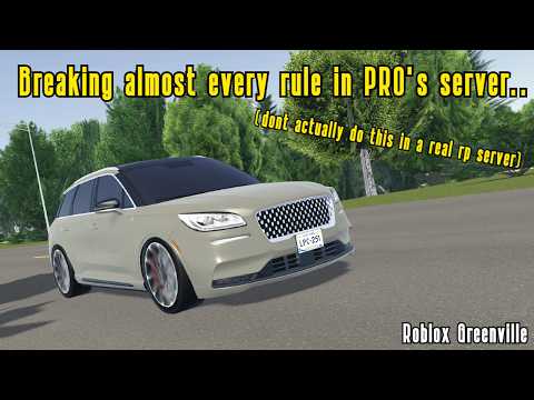 FRPING in @pro_boy_ricardo 's server.. | Roblox Greenville