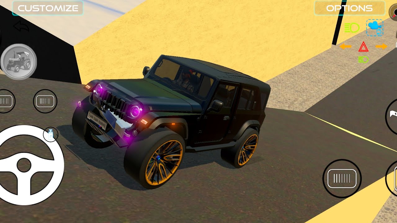 DOLLAR(SONG)🎯 INDIAN MAHINDRA THAR ROX MODIFIED(BLACK COLOUR)🎯 INDIAN ...