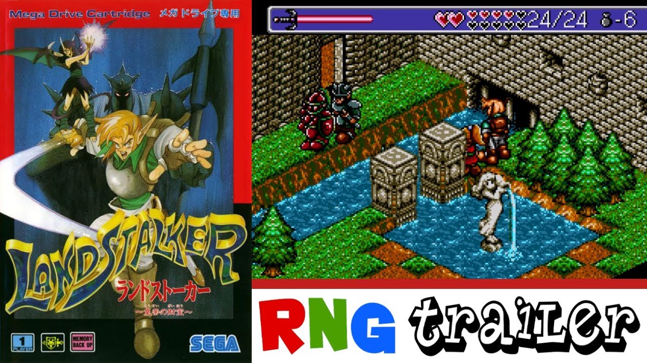 Landstalker - Megadrive (RNG Trailer) - YouTube
