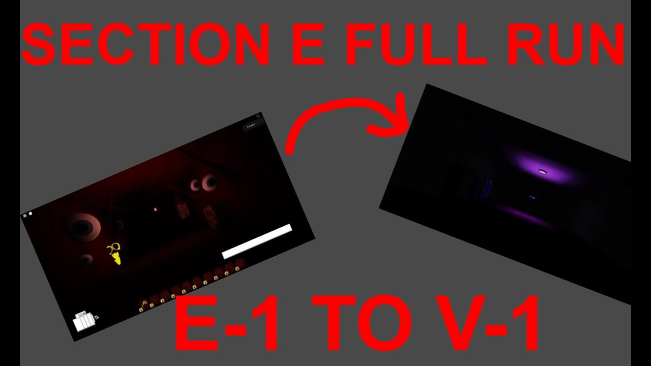 Interminable rooms E section Full walkthrough - YouTube