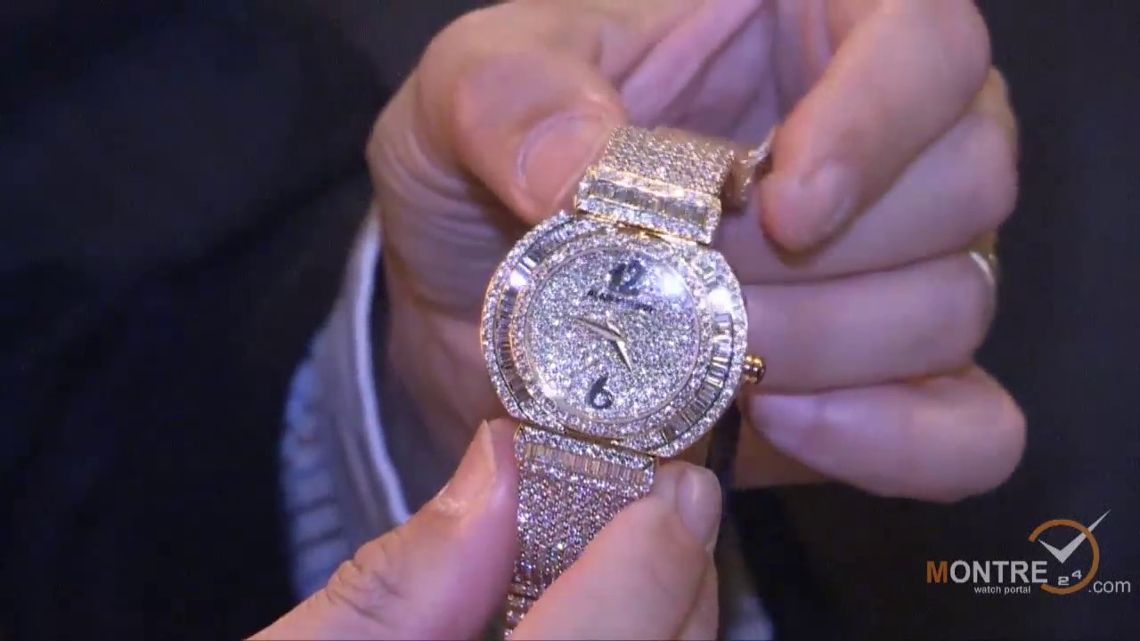 Alain Philippe watches presentation at BaselWorld 2012 (Basel, March ...