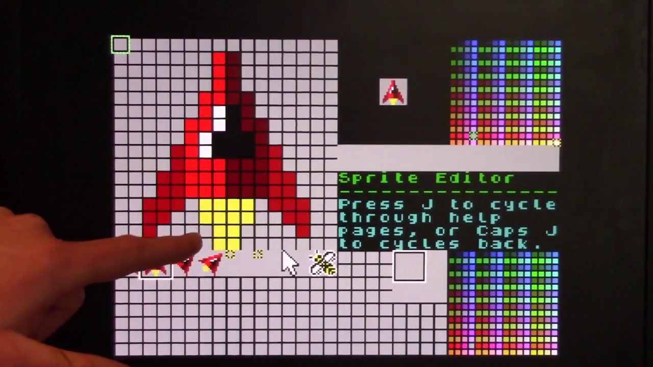 NextBASIC sprites tutorial #5: Kempston joystick & diagonal movement ...