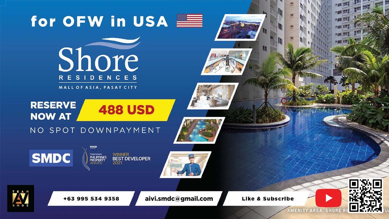 SMDC Shore Residences Walkthrough - YouTube