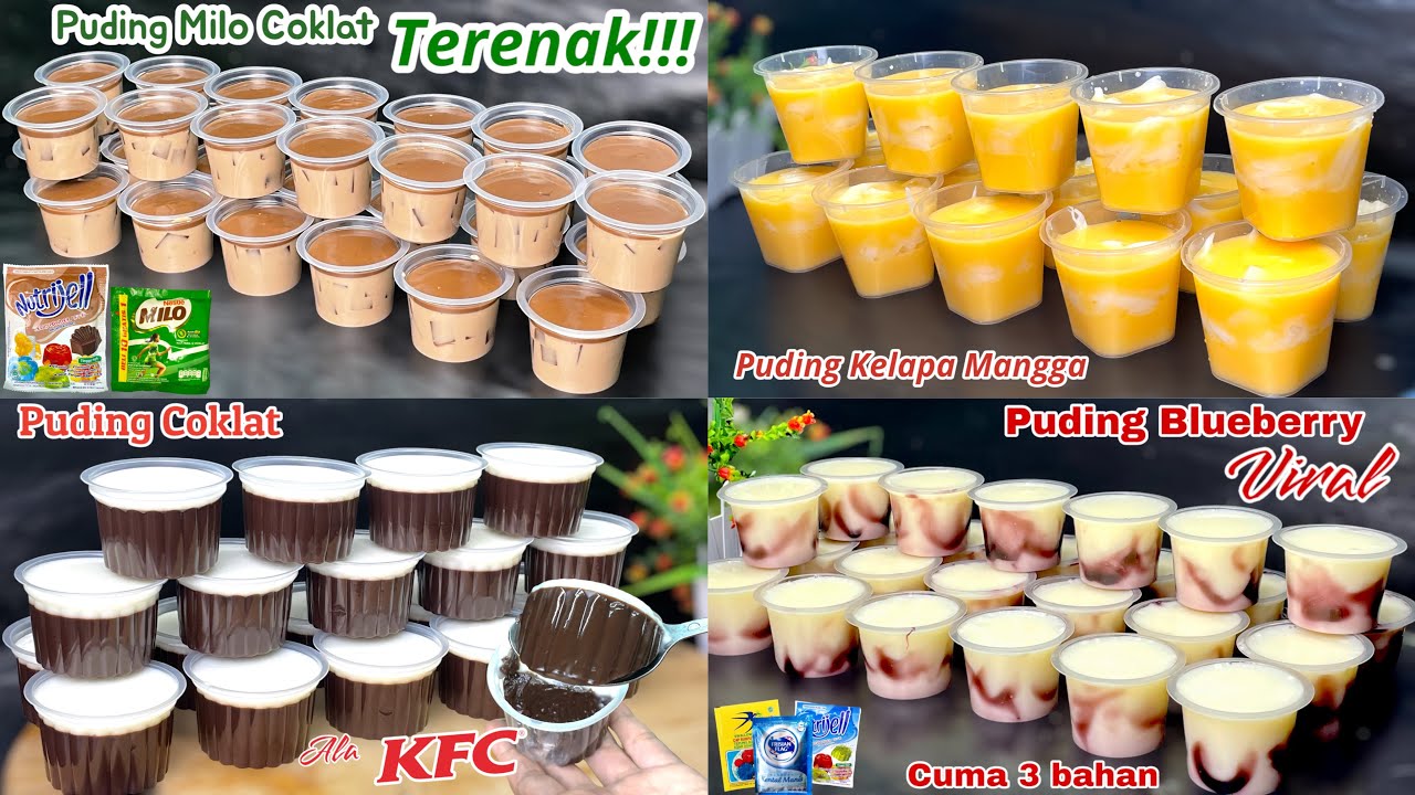 4 RESEP PUDING CUP YANG RECOMENDED UNTUK ISIAN SNACK BOX DAN IDE JUALAN ...
