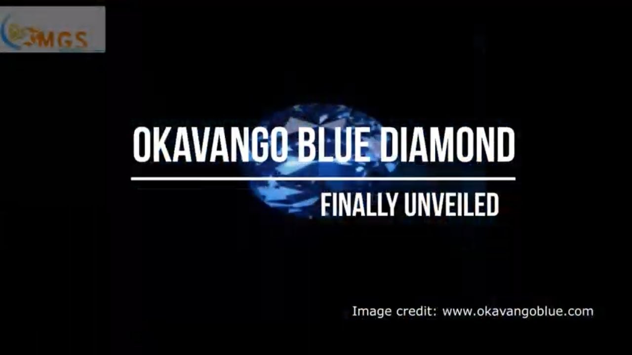 The Okavango Blue Diamond Finally Unveiled | 20.46 carat Flawless ...