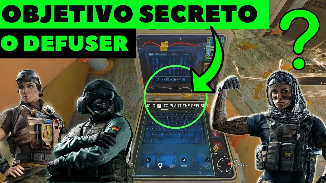 COMO O DEFUSER MUDA A PARTIDA || RAINBOW SIX SIEGE - YouTube