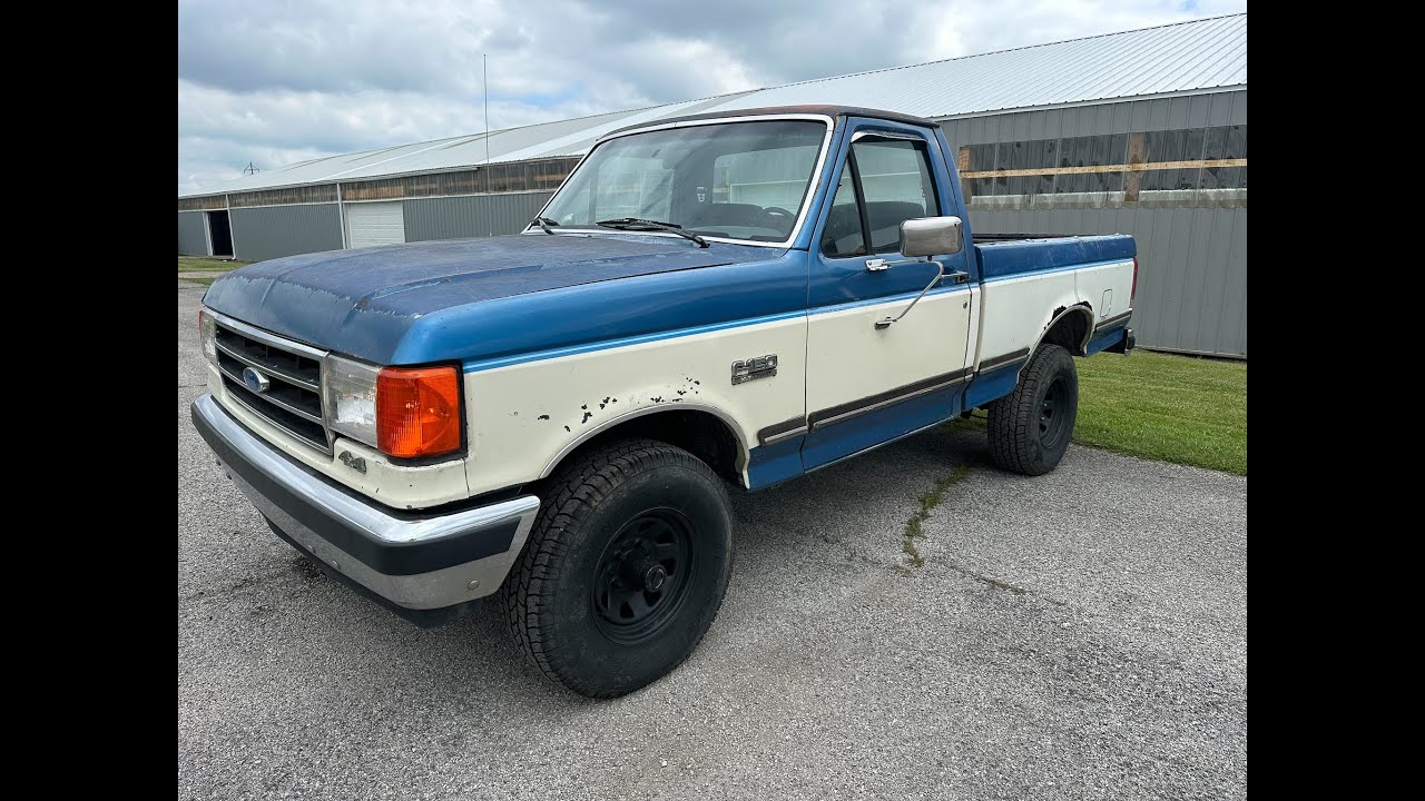 1989 Ford F150 XLT 4x4 Short Bed - YouTube