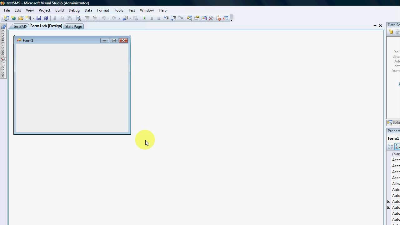 VB.NET: Sending SMS from your application - YouTube