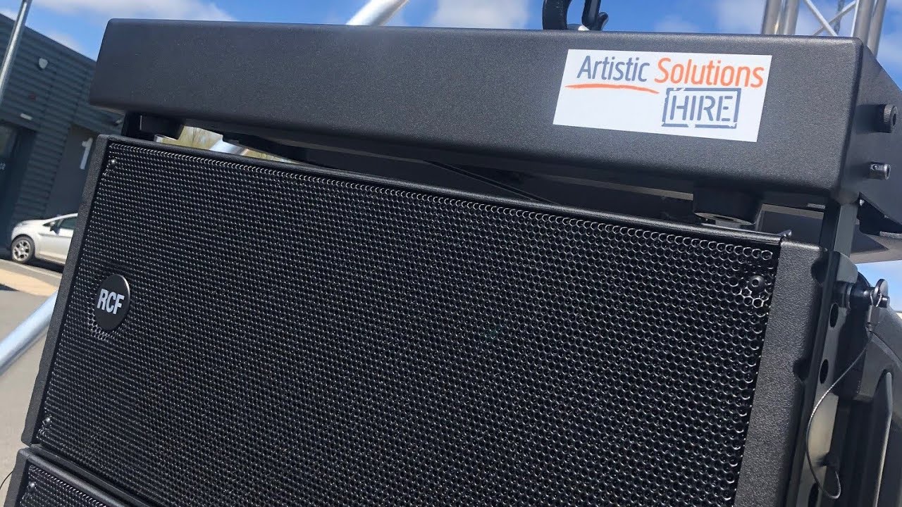 RCF HDL 20 box plans - YouTube