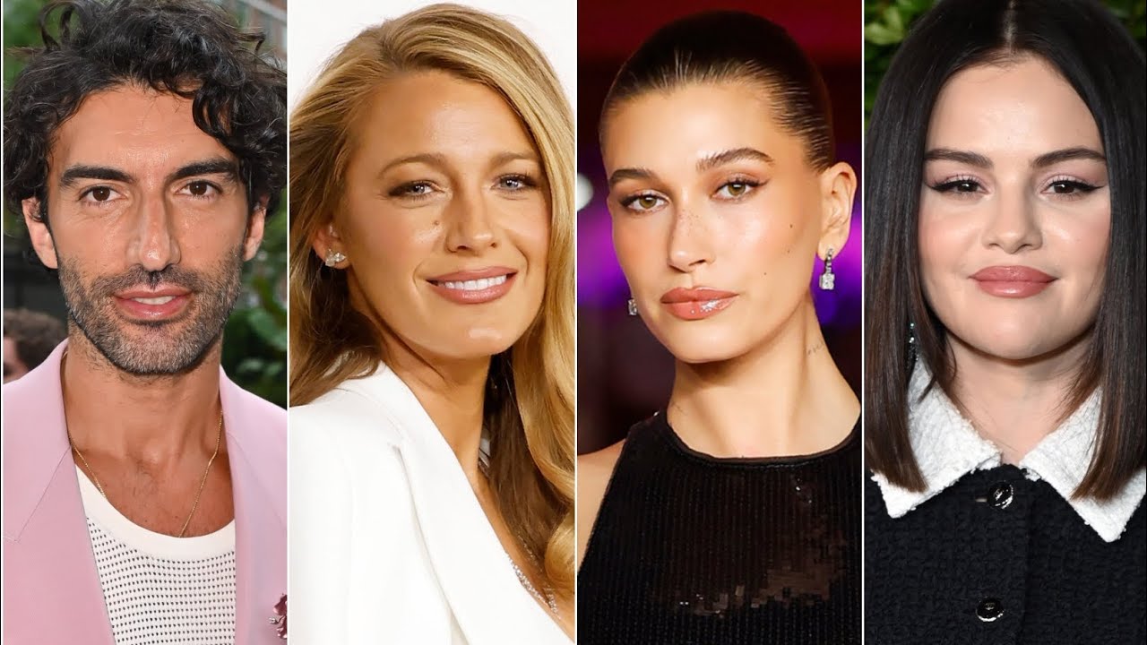 Clips of Blake Lively, Justin Baldoni, Selena Gomez, and Hailey Bieber ...