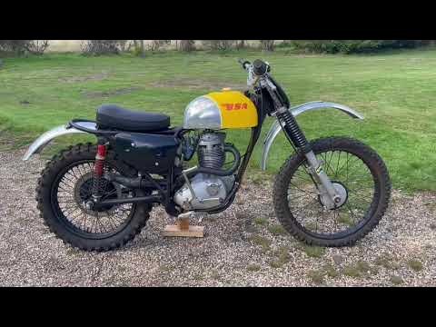 1968 BSA B44 Competition Trials - YouTube