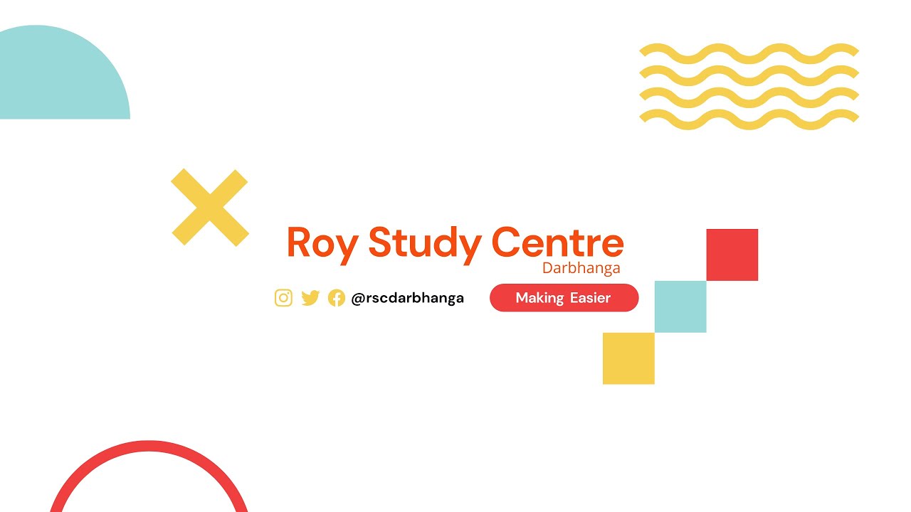 Roy Study Centre Darbhanga Intro ! - YouTube